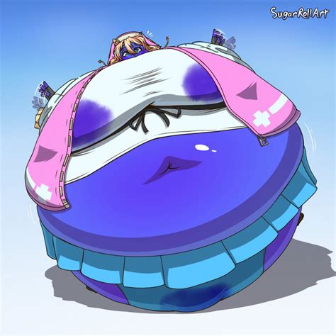 Rule 34 Big Breasts Blueberry Inflation Breasts Female Spherical