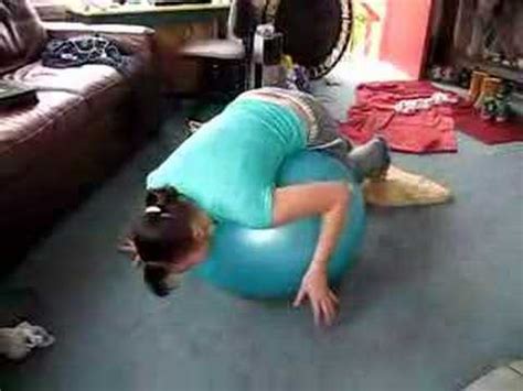 Laurel Bouncing On Ball YouTube