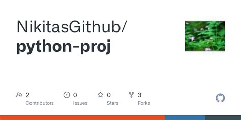 Github Nikitasgithubpython Proj