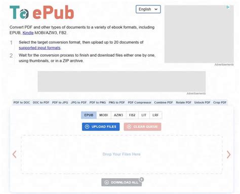 How To Convert PDF To EPUB Online