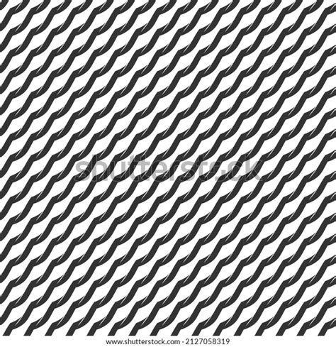 Black White Monochrome Seamlessly Repeatable Geometric Stock Vector