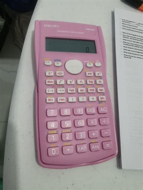 Deli Scientific Calculator Hobbies Toys Books Magazines Textbooks On Carousell