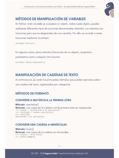ciencia de datos con python pdf
