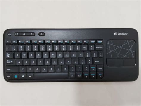 Logitech Wireless Touchpad Keyboard TV Home Appliances TV Entertainment TV Parts