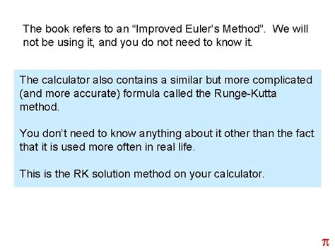 Eulers Method Leonhard Euler Made A