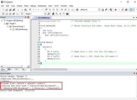 “how To Write The Program For 8051 Using Keil” Pantechai