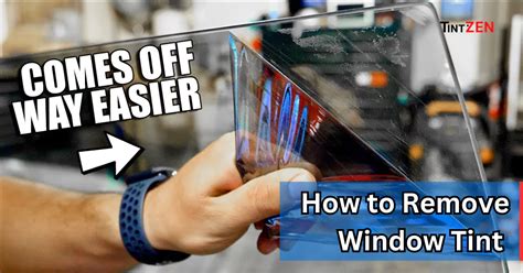 Best Way To Remove Window Tint Fast Simple Safe