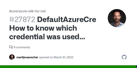 defaultazurecredential how to know which credential was used
