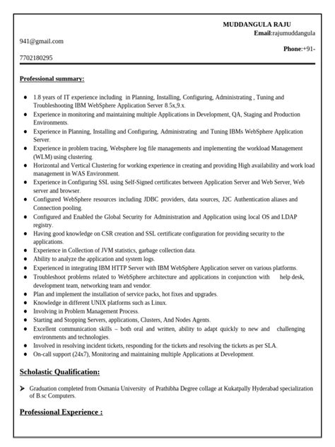15 Years Websphere Admin Pdf Web Server Internet And Web