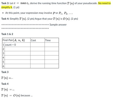 solved given an input array a with n distinct numbers sorted