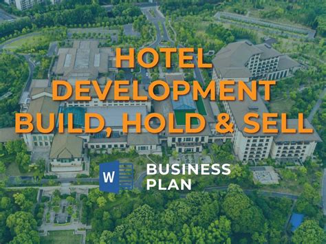 Finmodelslab 😍 Hotel Development Business Plan 😍