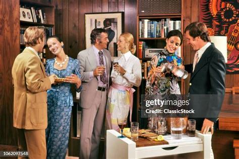 1970s Cocktail Party Photos And Premium High Res Pictures Getty Images