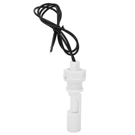 2pcs Water Level Sensor Switch Side Mounted White Pp Plastic Liquid