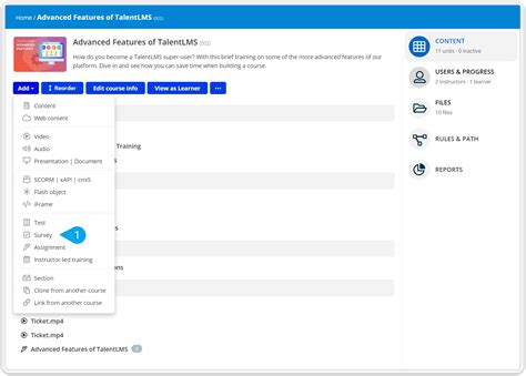 How To Work With Surveys In The Legacy Interface Talentlms Support
