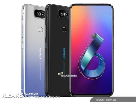 Asus Zenfone Specs And Renders Leak Reveal Flip Camera And Notch Less Display Gizmochina
