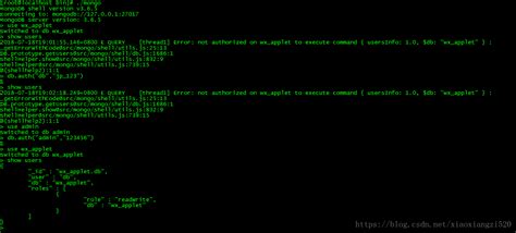 mongodb用户管理 腾讯云开发者社区 腾讯云