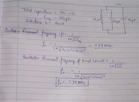 Solved If The Varactor Capacitance Of The Circuit In Prob 1 Is Decreased 1 Answer