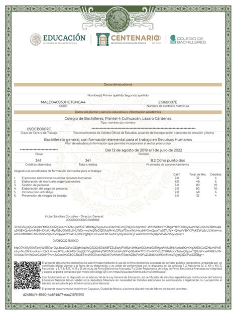 Certificado De Cecati Para Bachillerato Pdf Pensamiento Matemáticas