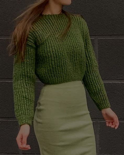 Вязаний сведрик Of My Life Aesthetic