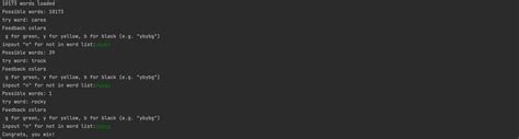 Github Dennisylyungwordlehelper A Program To Find Better Words For