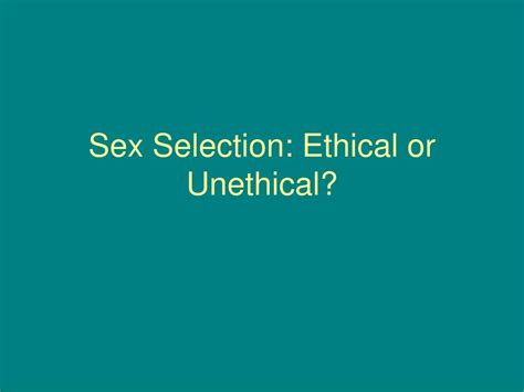 PPT Ethical Issues Of Human Reproductive Technologies PowerPoint Presentation ID