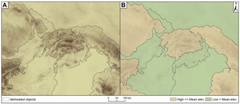 results of the level 1 segmentation a and classification of the