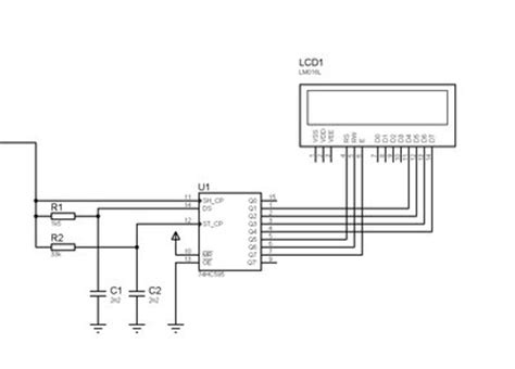 1 Wire Shifting 2x16 LCD Cookbook Mbed
