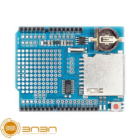 شیلد دیتالاگر آردوینو باباخانی الکترونیک