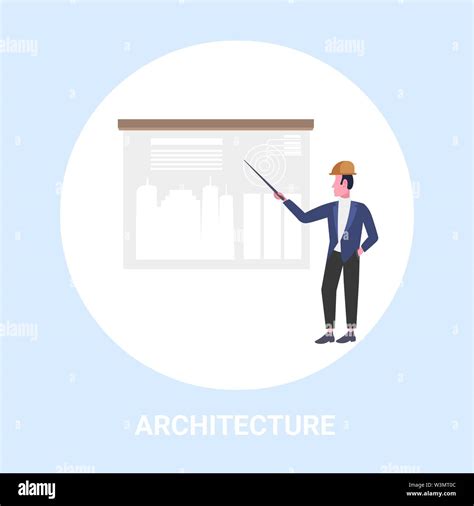 Man Explaining Model Stock Vector Images Alamy