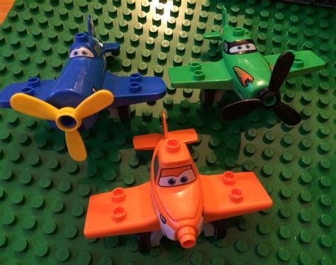 Duplo Lot Of 3 Different Pixar Planes Character Pieces 1798191947