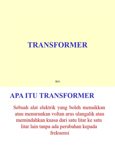 08 Transformer Pdf Transformer Inductor