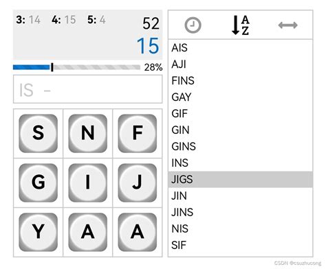 puzzle（1612）拼单词、wordlegame csdn博客