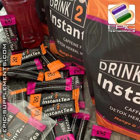 Drink2shrink™ Instant Tea Product Details Bepic Supplements
