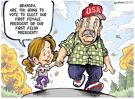 68 Political Cartoons Recap The Race For President