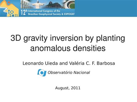 3d Gravity Inversion By Planting Anomalous Densities Pdf