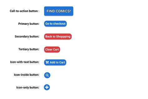 webapp buttons figma