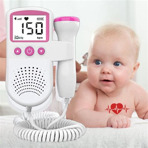30m Digital Fetal Doppler For Pregnancy Listen Fe Grandado