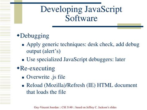Ppt Chapter 4 Client Side Programming The Javascript Language