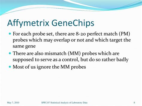 Ppt Analysis Of Affymetrix And Illumina Array Data Powerpoint Presentation Id3043746