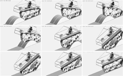 Results Of Tube Frame Tracked Vehicle Model Simulation In The Form Of Download Scientific