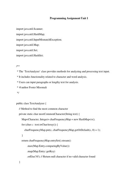 Programming Assignment Unit 1 Download Free Pdf String Computer Science Computer Engineering