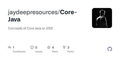 GitHub Jaydeepresources Core Java Concepts Of Core Java Or J2SE