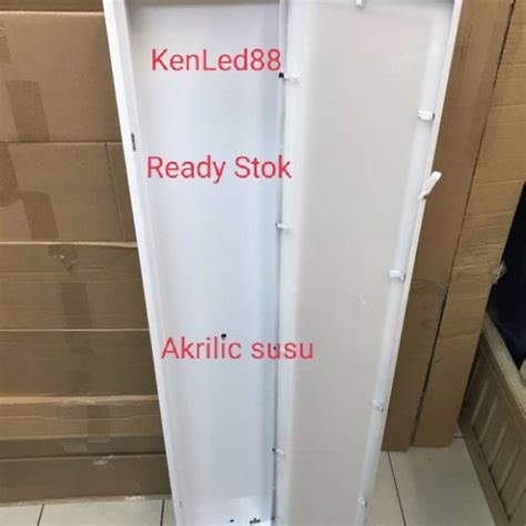 Jual Kap Lampu Tki Akrilik X X Housing Tl Neon Led Cm Rm Akrilic Kap Kosongan Di