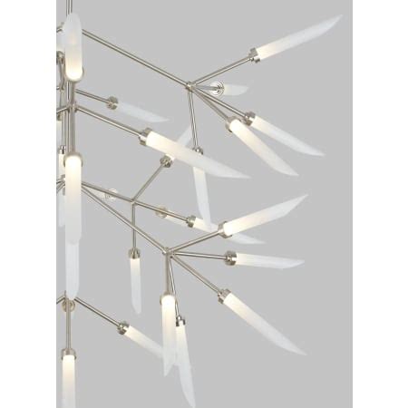 Tech Lighting 700SPRGFS LED927 Spur 45 Light 41 1 8 Wide Integrated LED Abstract Chandelier