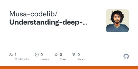 GitHub Musa Codelib Understanding Deep Learning