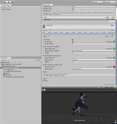 root motion added to in place animation but character still not moving