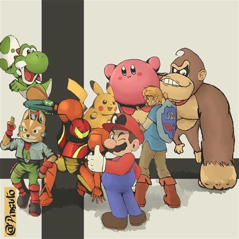 Smash Bros Fanart Rsmashbrosultimate