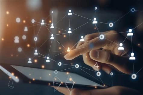 Premium Photo Crm Customer Relationship Management Concept Businessman Using Digital Tablet