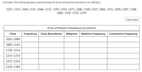 Solved Determine The Class Width Of The Classes Listed In