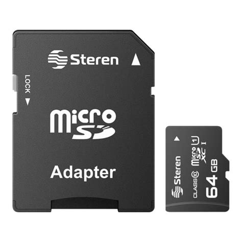 Memoria Microsd Xc De 64 Gb Clase Uhs Iu1 V10 A1 C
